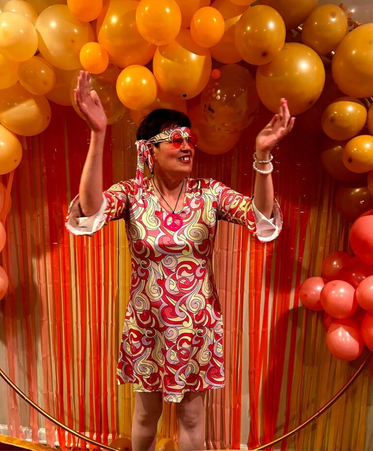 Meet Sharon, Eden's Karaoke and Dance Queen